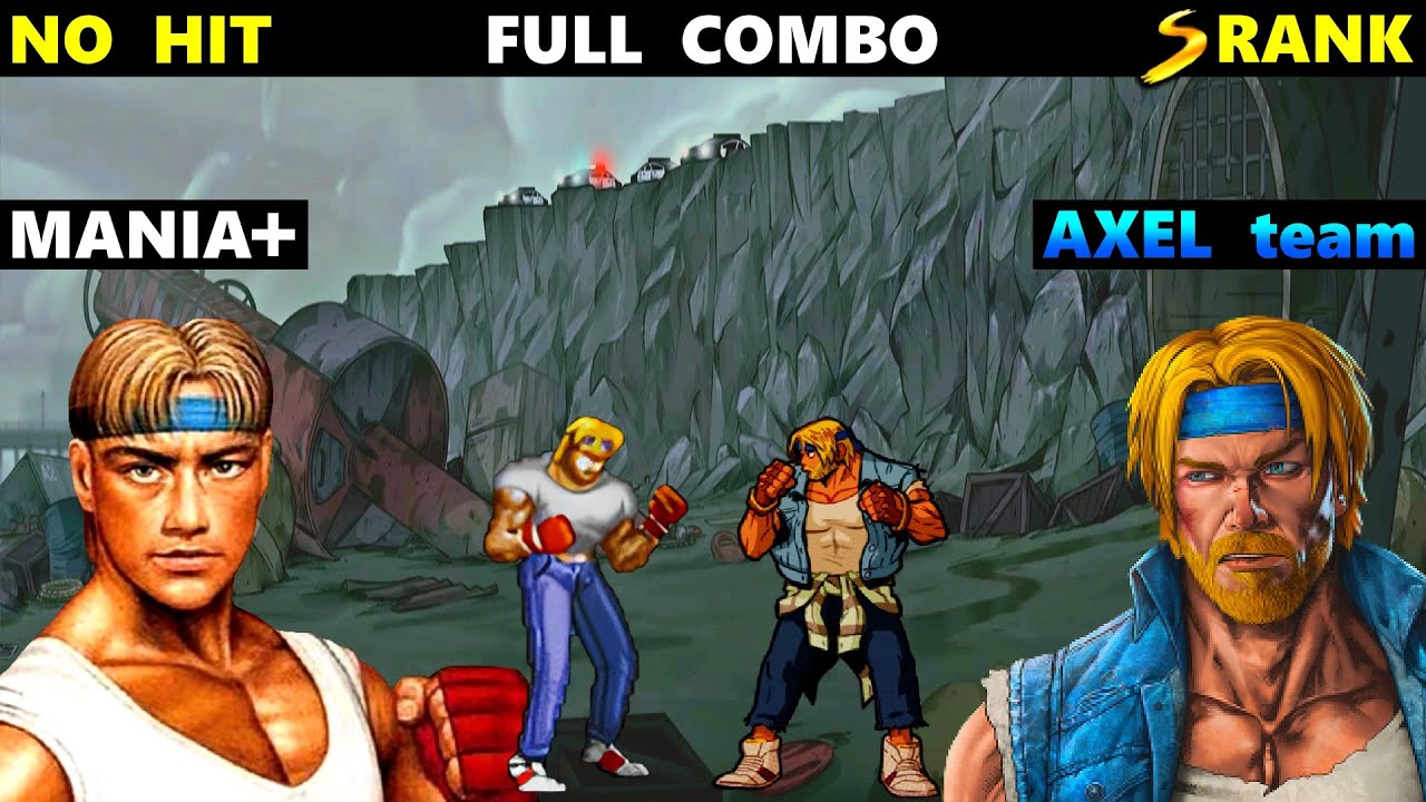Stage 4 Full Combo Mania+ Axel & Axel SoR2 2 Players - Streets of Rage ...