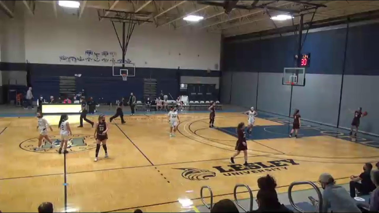 Lesley Women's Basketball vs. Norwich - YouTube
