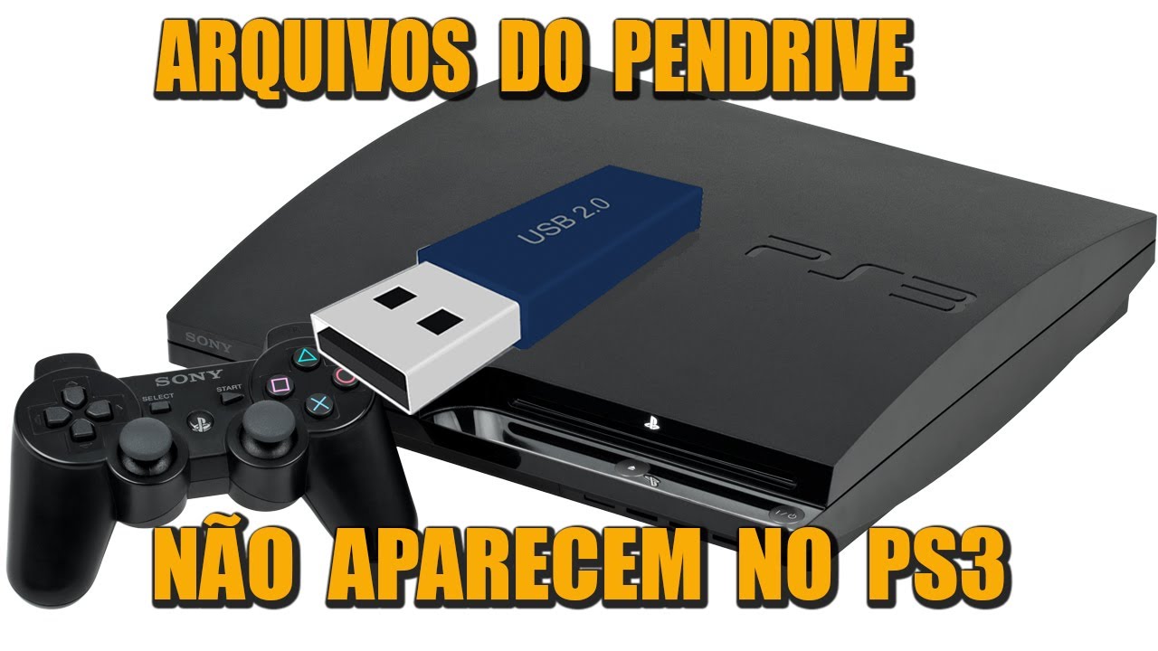 COMO FORMATAR PENDRIVE PARA USAR NO PS3 - YouTube