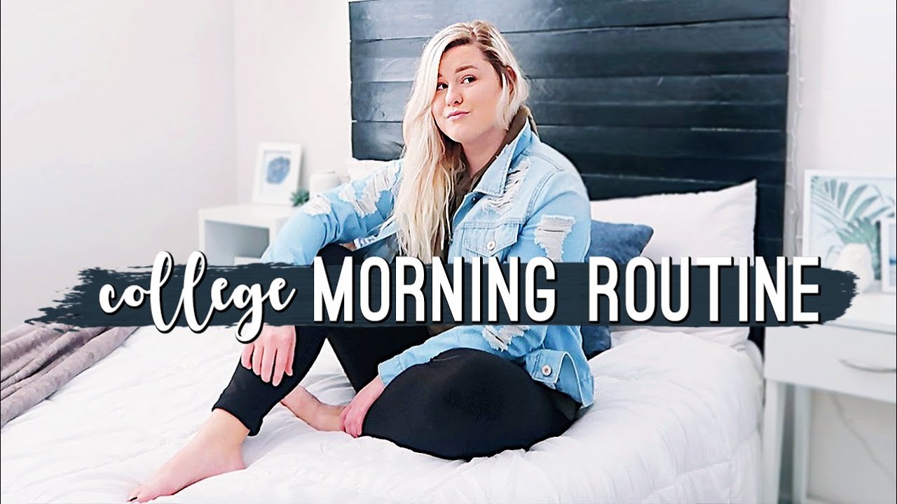 My College Morning Routine 2018 - YouTube