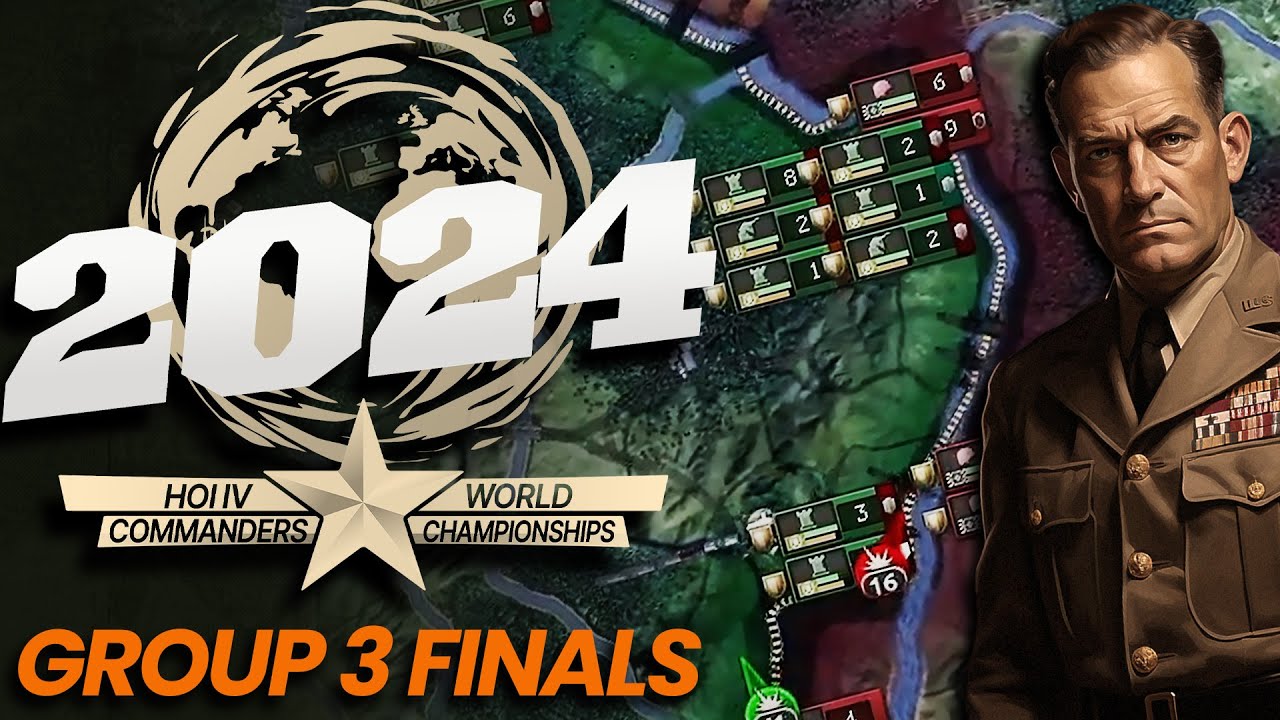 Group 3 Finals - HOI4 Commanders World Championships 2024 - YouTube