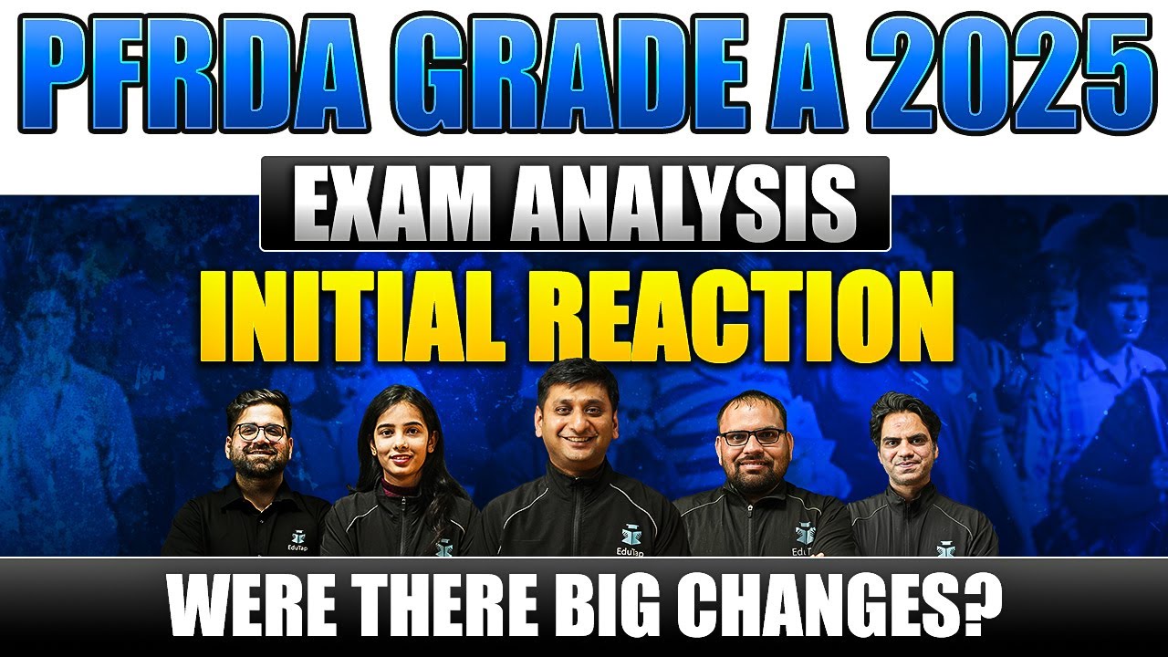 PFRDA Grade A Exam Analysis 2025 | PFRDA Assistant Manager Phase 1 ...