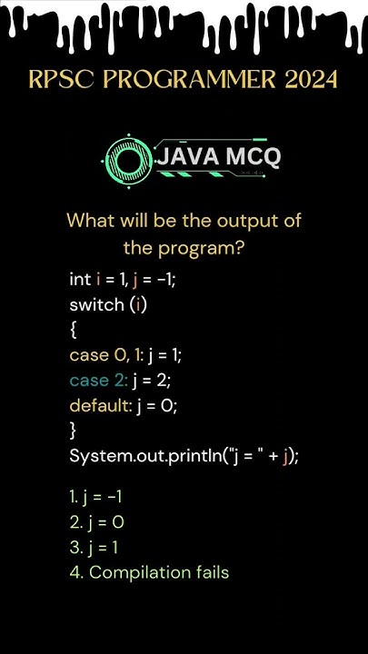 RPSC java mcq #education #javaprogramming #rpsc #rpscprogrammer - YouTube