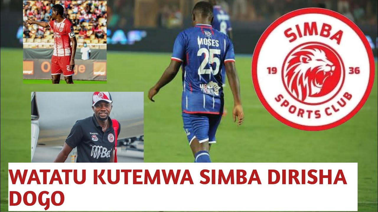 WACHEZAJI WATATU KUTEMWA SIMBA DIRISHA DOGO - YouTube