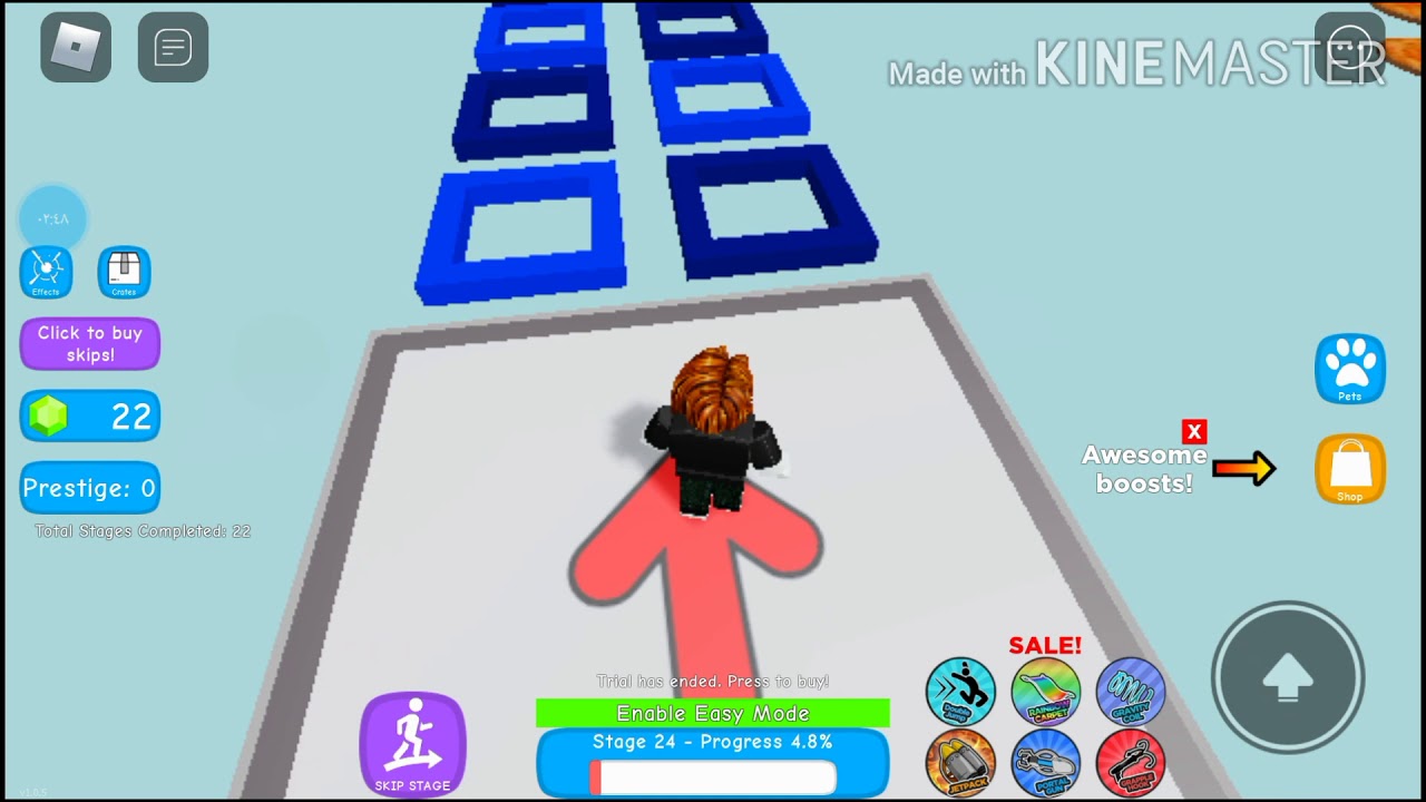 ختمت أصعب ماب باركور في روبلوكس Roblox Youtube