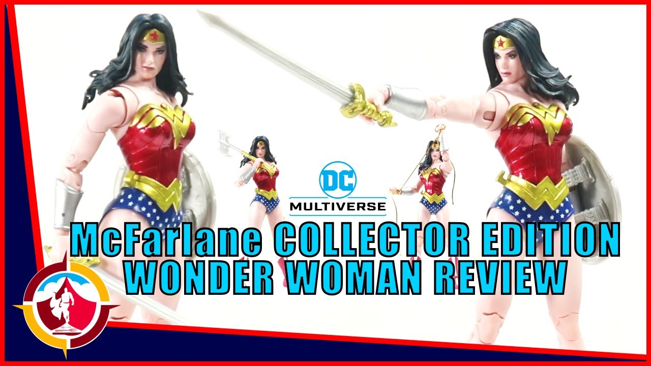 Mcfarlane COLLECTOR EDITION DC Multiverse WONDER WOMAN Review # ...
