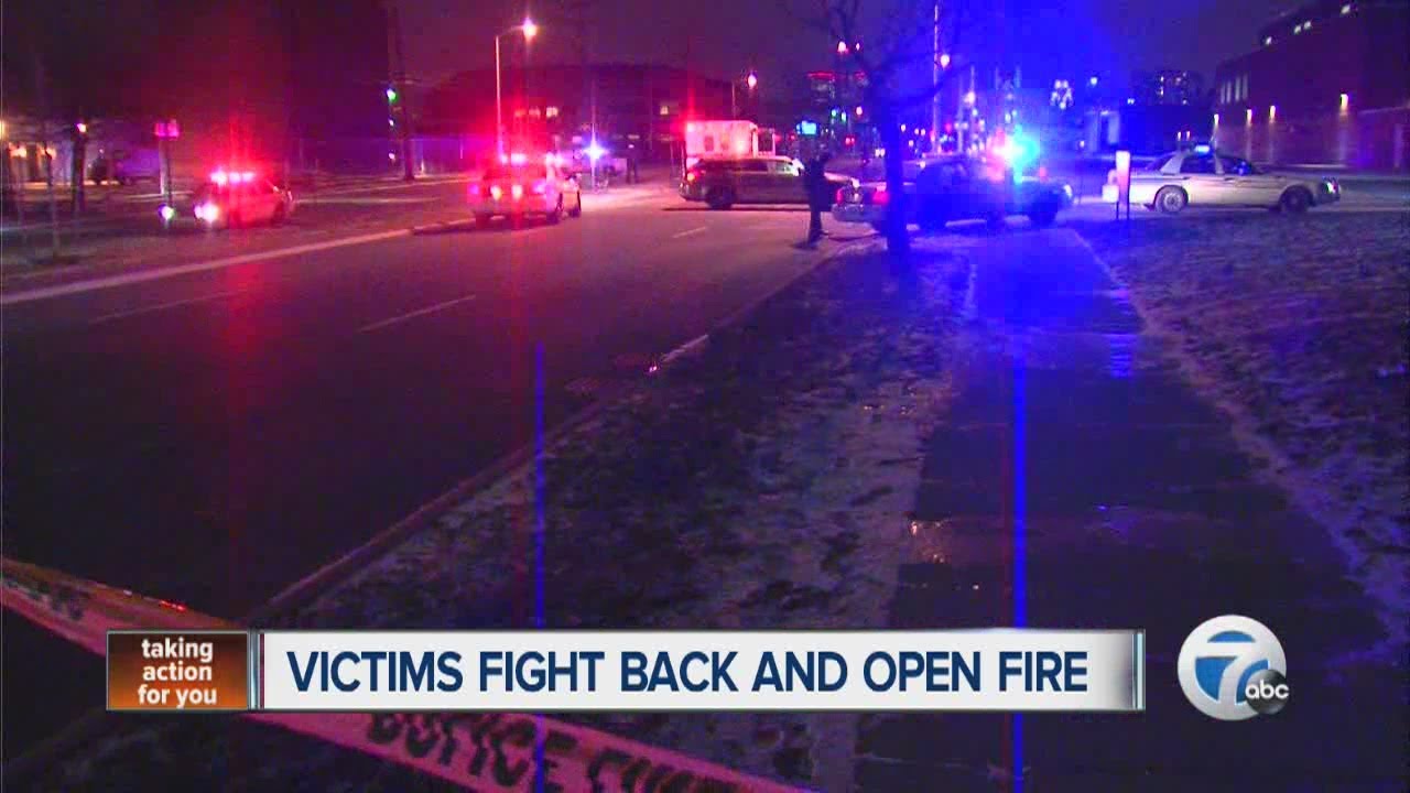 Victims fight back and open fire - YouTube