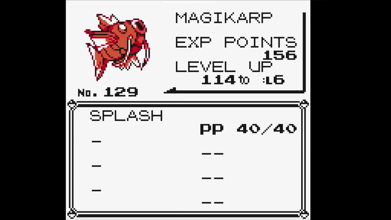 Fastest way to get Magikarp in Pokemon Yellow! - YouTube