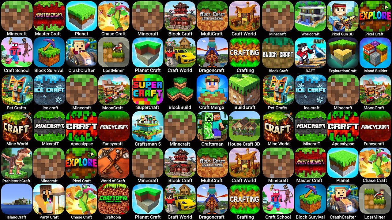 Prehistoric Craft,SuperCraft,Minecraft,Master Craft,WildCraft,PetCraft ...