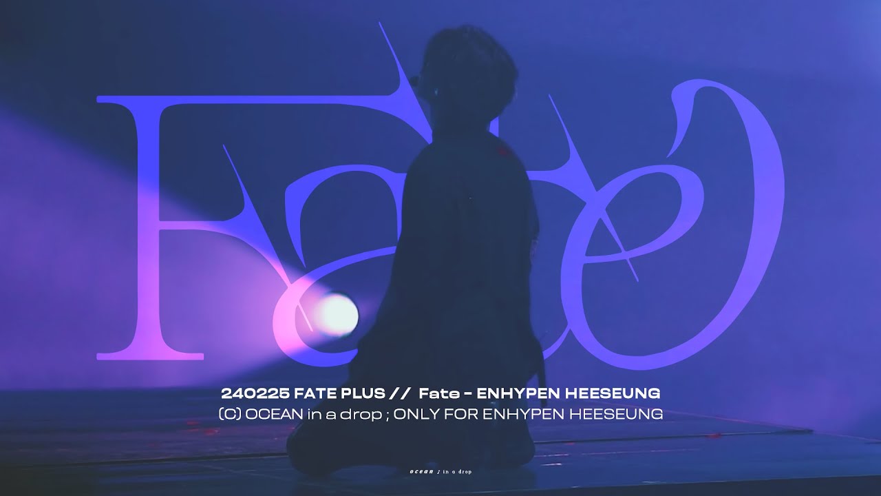 [4K] 240225 FATE PLUS in SEOUL Day 3 희승 - Fate 직캠 (ENHYPEN HEESEUNG ...