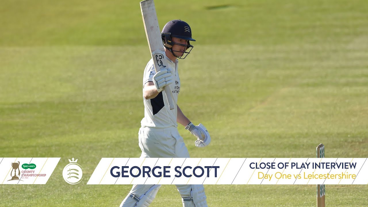 GEORGE SCOTT | MAIDEN FIRST CLASS FIFTY AT LORD'S - YouTube
