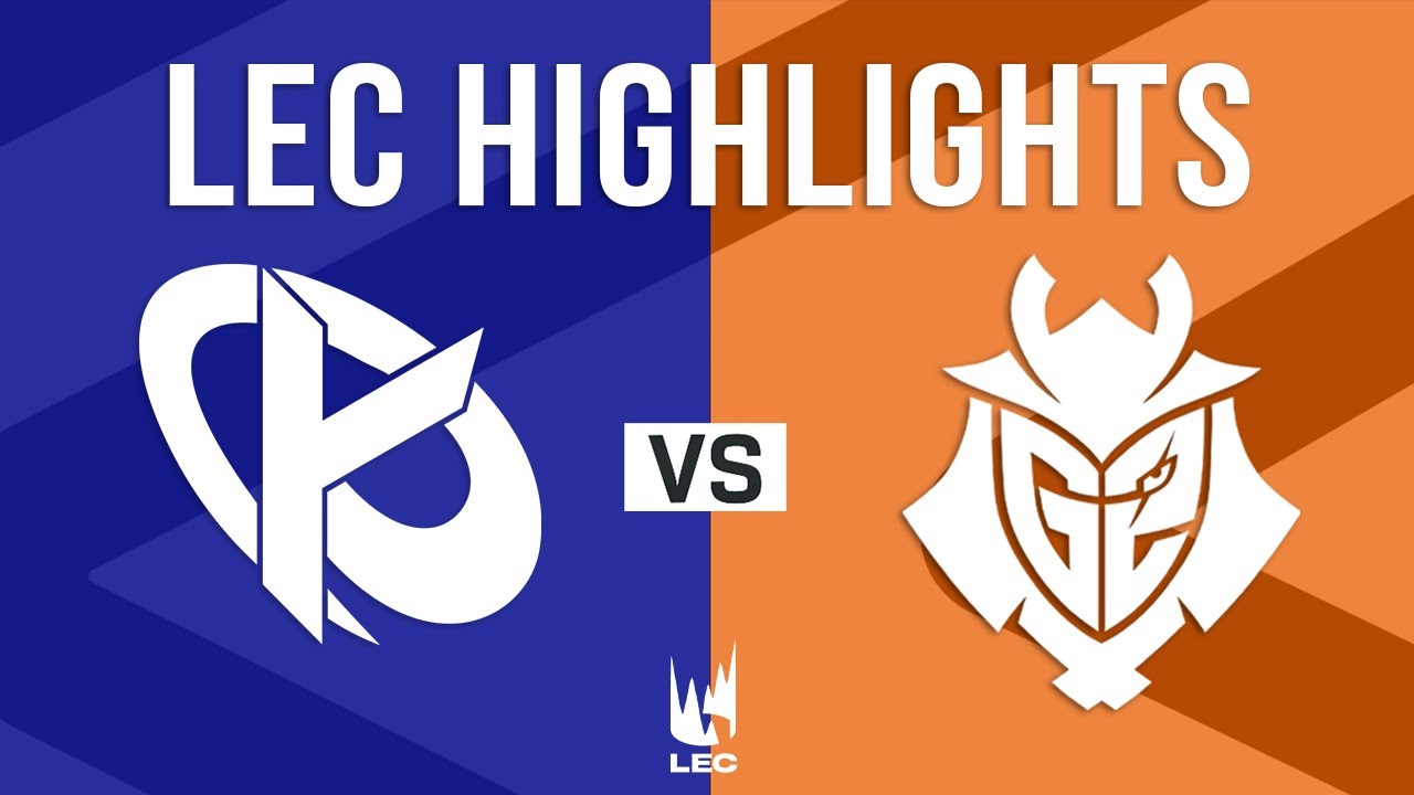 KC vs G2 Highlights | LEC 2025 Winter Split Week 1 Day 1 | Karmine Corp vs G2 Esports - YouTube