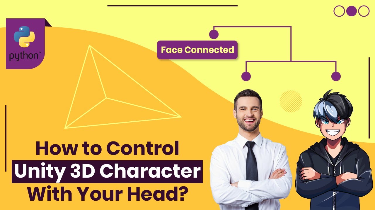 Python Fun Projects | How To Make Unity 3d Character Move With Your