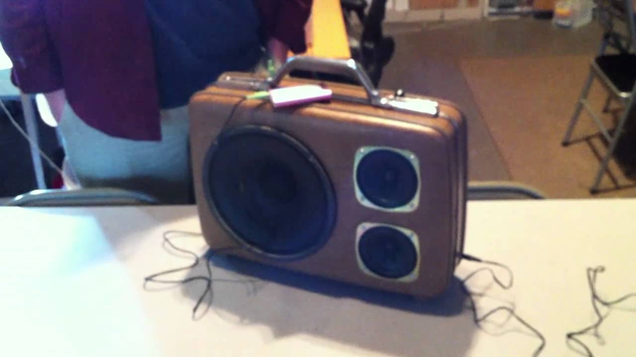 DIY BOOMcase - YouTube