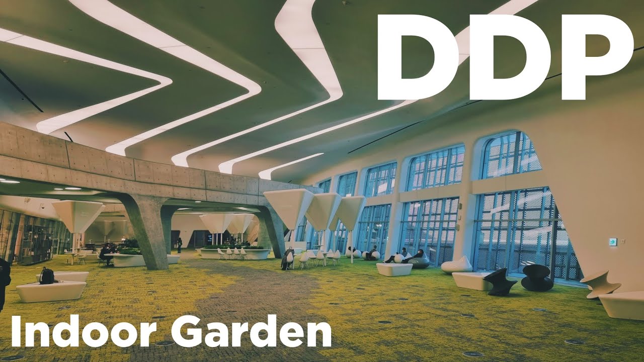 DDP건축산책 | 동대문디자인플라자 디디피 | 정원보여주는남자 - YouTube