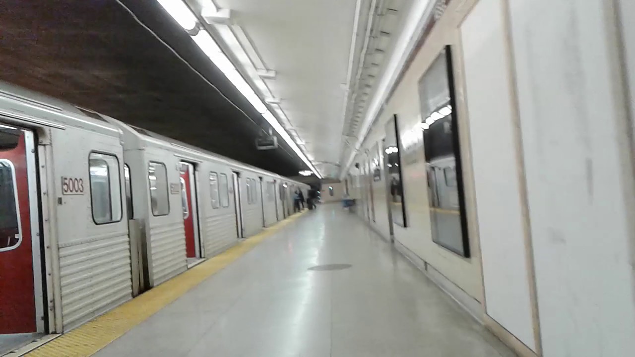 TTC T1 5143(note the TR chime and side destination signs) and 5003 ...