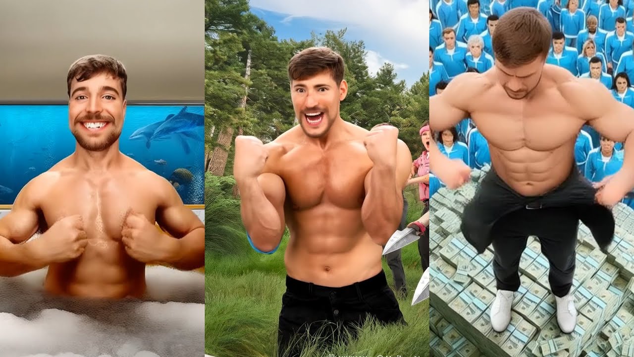 MrBeast's AI Muscles EXPOSED! - YouTube