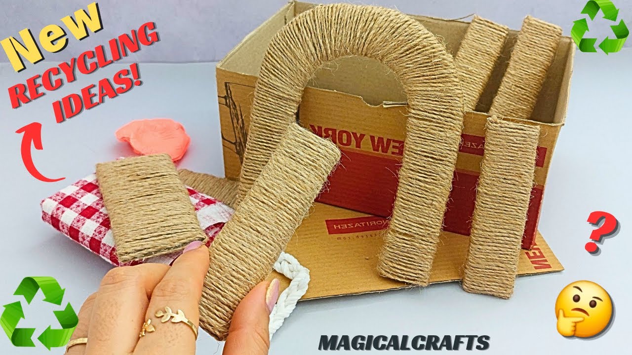 ♻️I MAKE MANY AND SELL THEM ALL |HANDMADE JUTE CRAFTS |TRANSFORMING ...