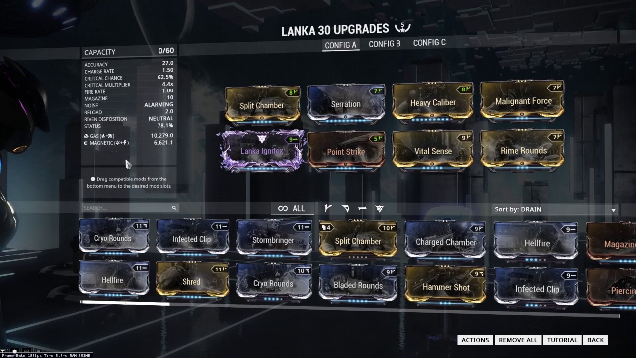 Warframe | Mag + Lanka + Innate Gas Riven! - YouTube