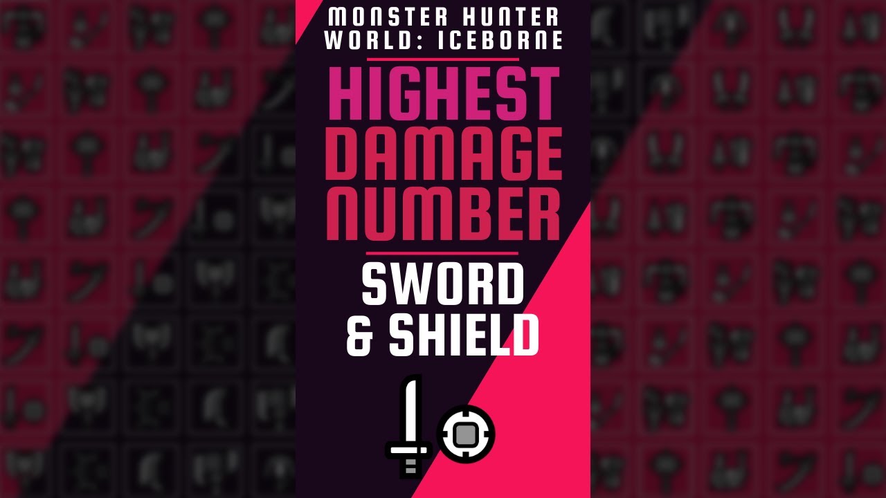 MHW: IB | Highest Damage Number | Sword and Shield #shorts - YouTube