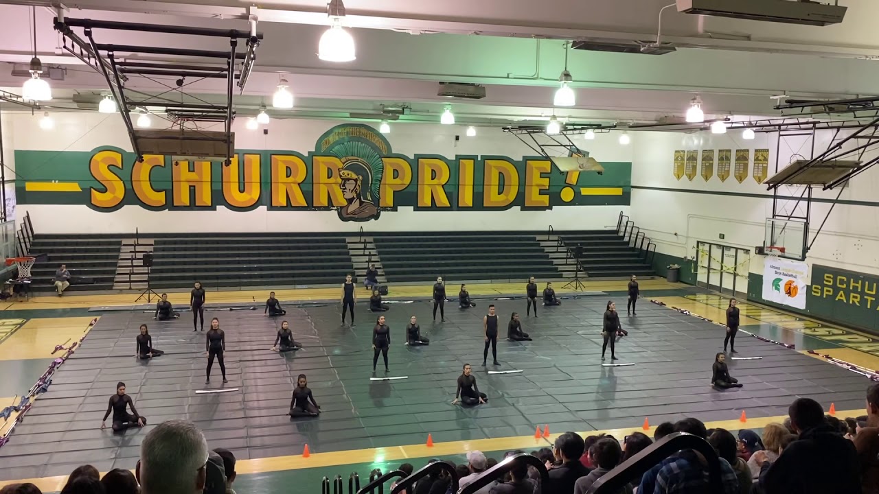 Walnut Winter Guard at Élan Youth Arts Showcase - February 2020 - YouTube