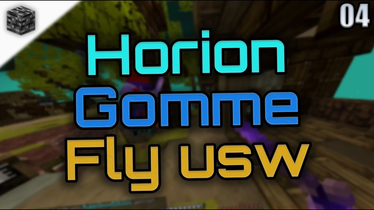 Auf GOMME FLIEGEN + 6er RANGE | Bedrock Let's Hack #04 | Horion - YouTube