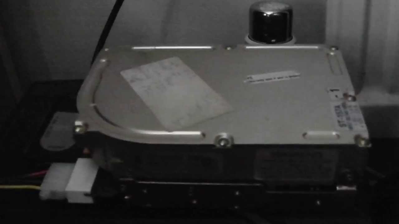 Seagate Model ST-157A 3.5 inch "old school HDD" 1990 - YouTube