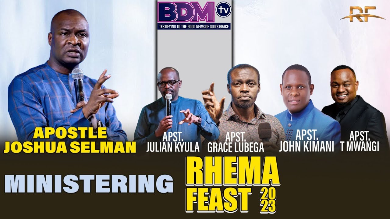 RHEMA FEAST 2023 DAY 4 || APOSTLE JOSHUA SELMAN || EVENING SESSION ...