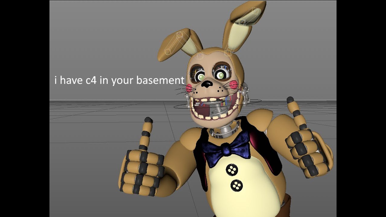 (FNaF/C4D) How to IK Rig FNaF Model (Easy And Quick!) - YouTube