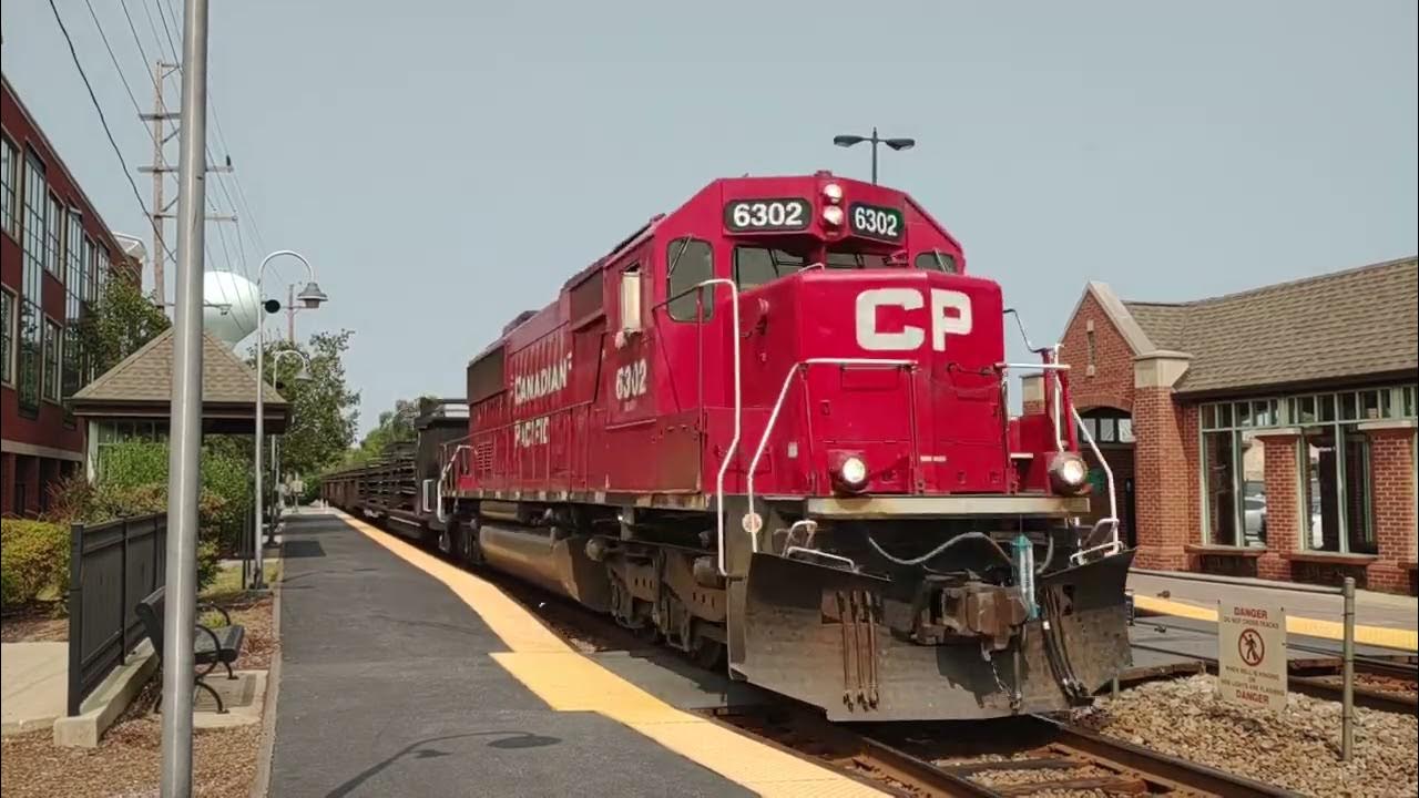 CP 6302 Rail Train at Northbrook, IL - YouTube
