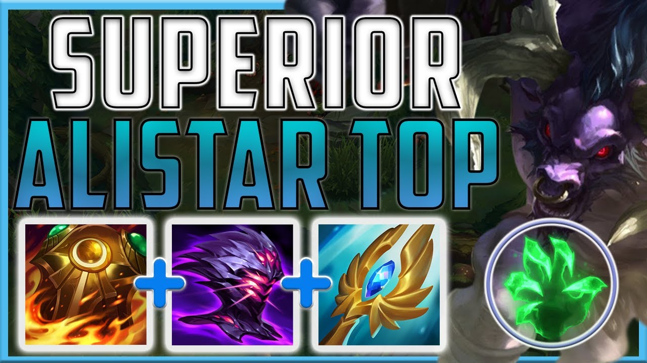 A GODLIKE TEAMFIGHTER AND INSANE DUELIST?! ALISTAR TOP IS A MUST TRY ...