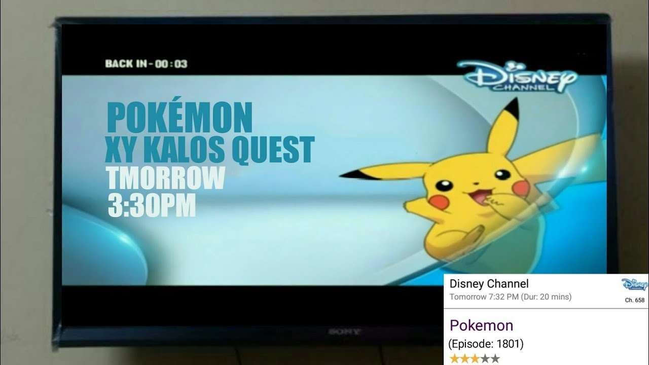 Pokemon Season 18 Official Promo On Disney Channel | Shcedule Update ...