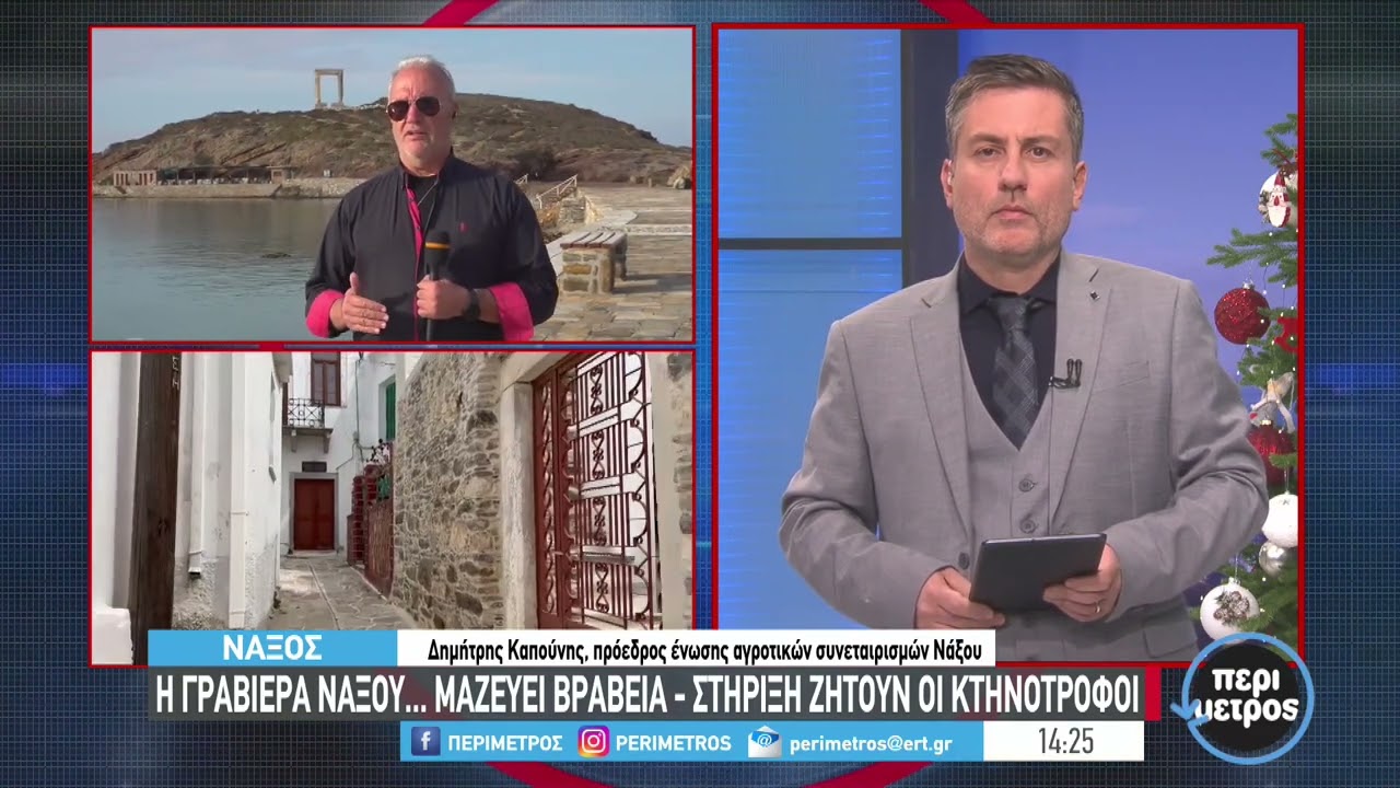 Δημήτρης Καπούνης στην ΕΡΤ3: «Δεν θα υπάρχουν γάλα, κρέας, ζώα. Η ...