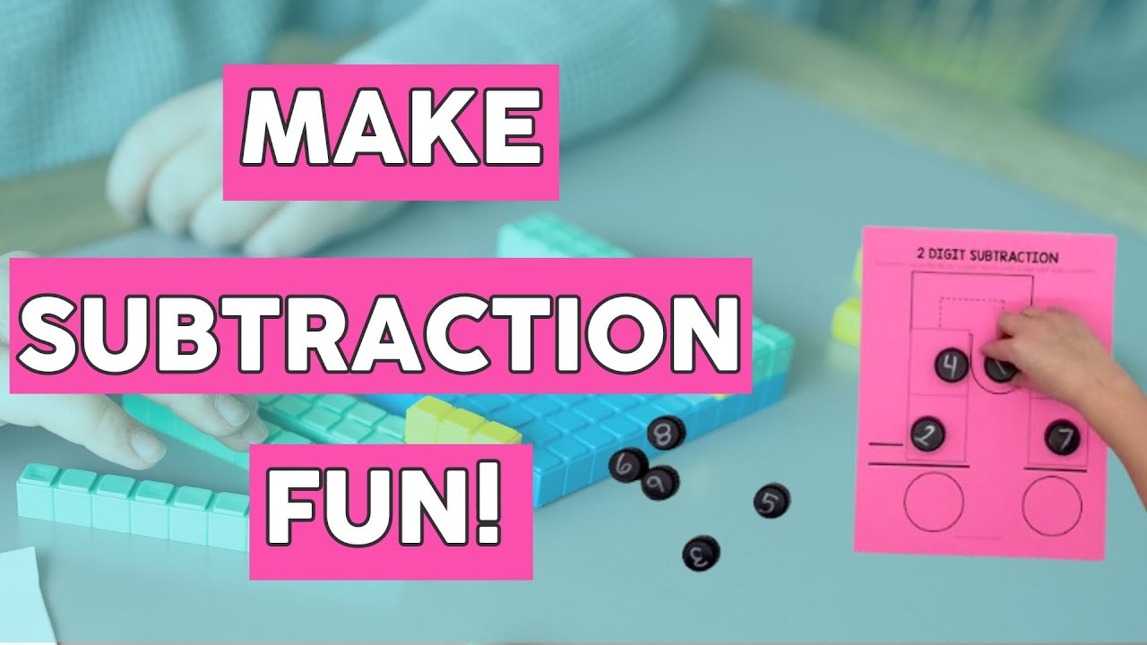 7 Ways to Make Subtraction with Regrouping Engaging & Effective! - YouTube