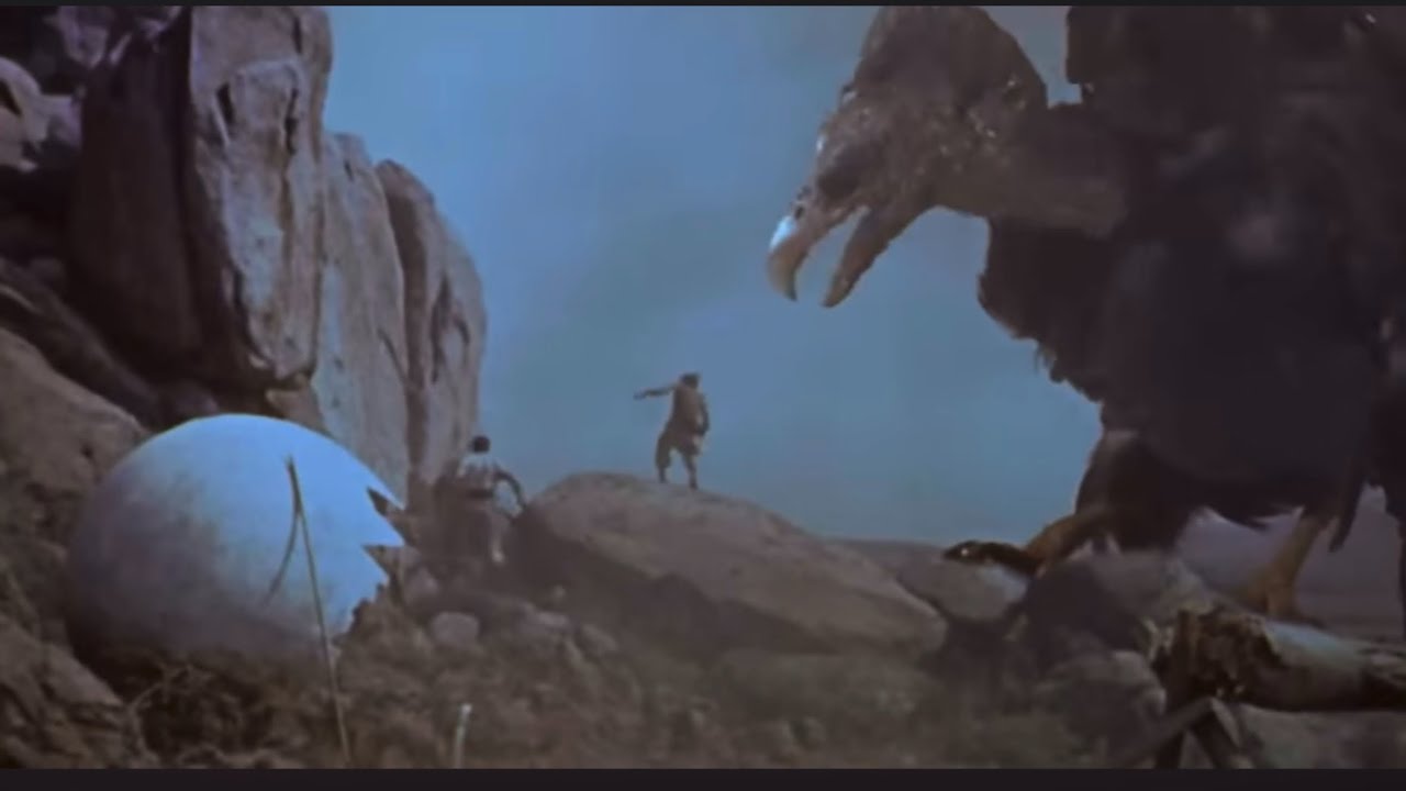 The 7th voyage of Sinbad 1958 the rock fight scene - YouTube
