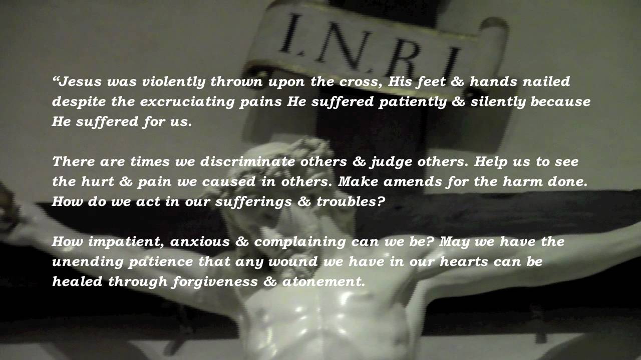 The Way of the Cross & Reflections for the Holy Week - YouTube