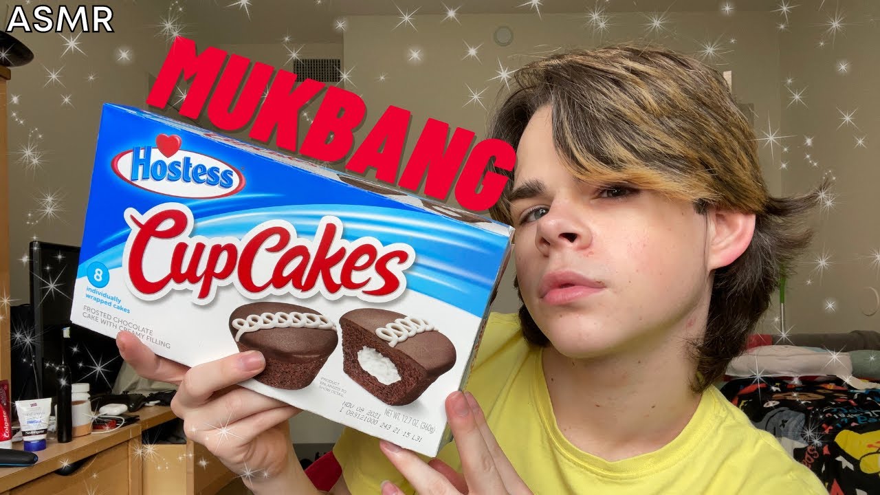 Asmr Cupcakes Mukbang - YouTube