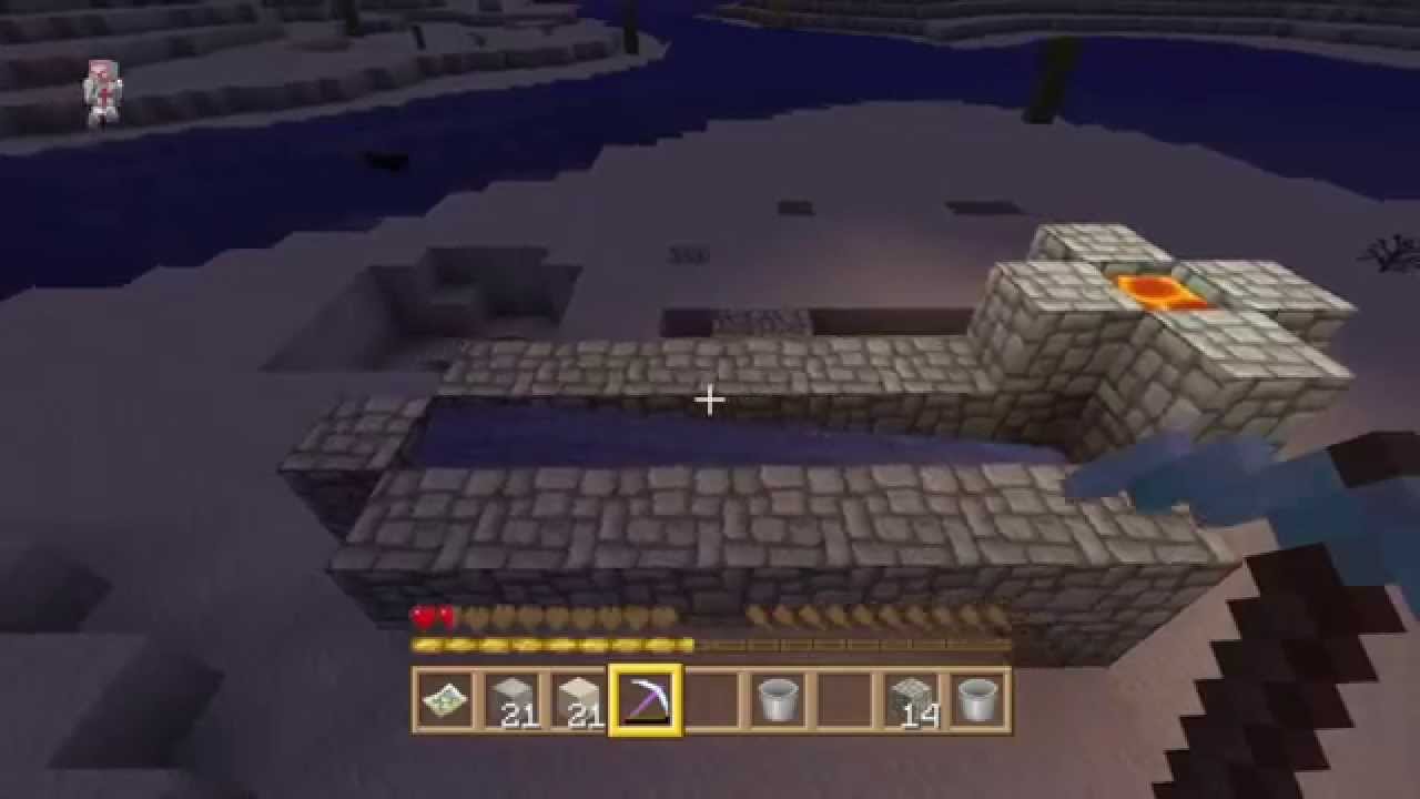 Tutorial / Unendliche Stein Quelle / Stein - Maschine / Minecraft / Ps4 ...