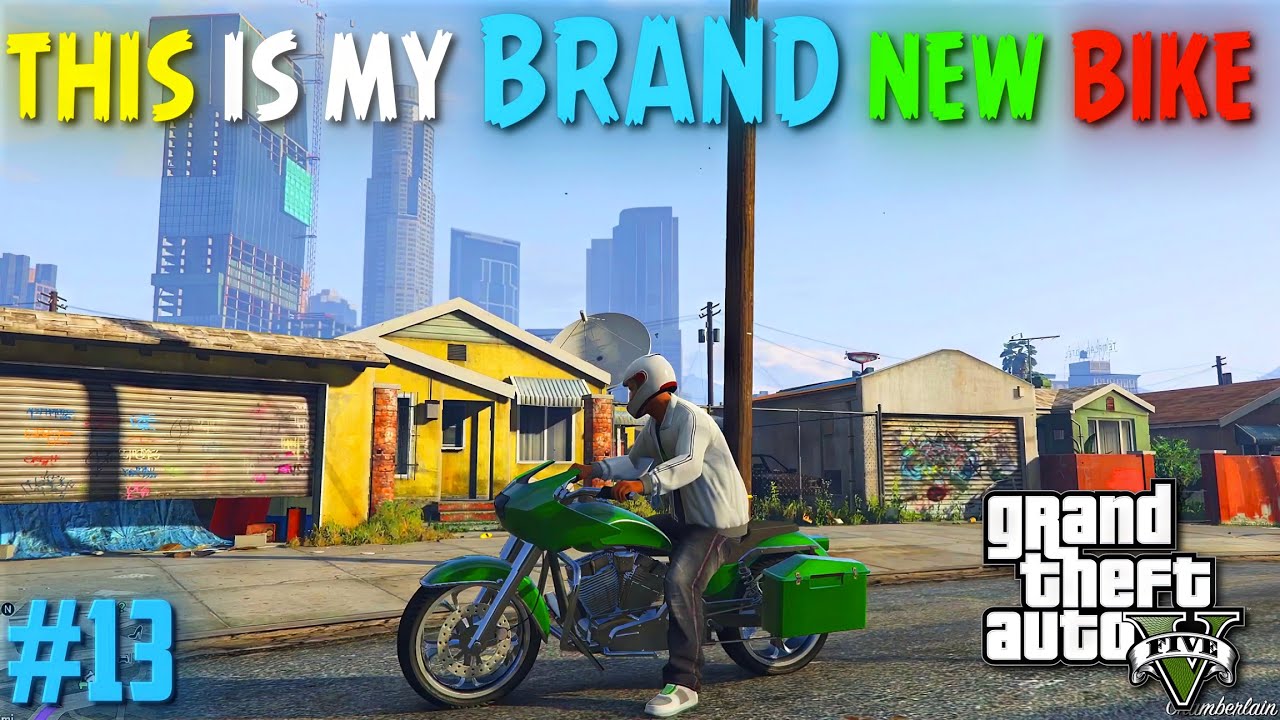 MY BRAND NEW SUPER BIKE | GTA V #13 - YouTube