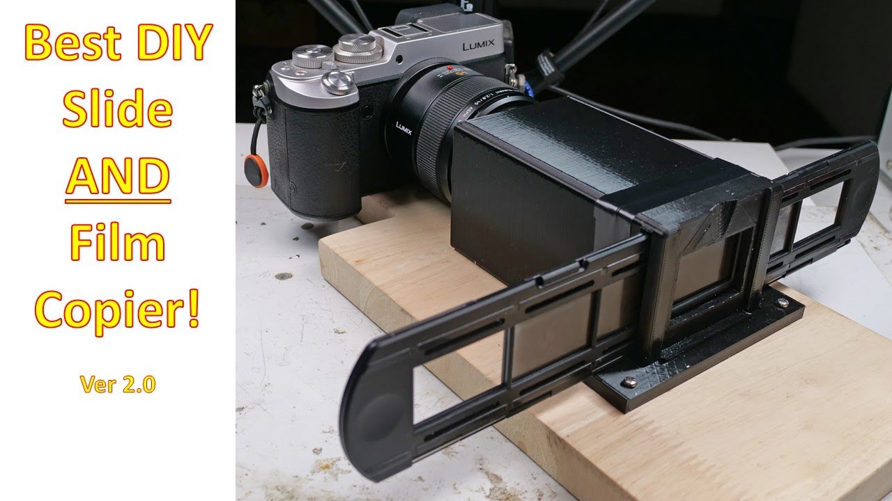 Best DIY 35mm SLIDE & FILM Copier-Easy, Low Cost ver 2.0 (4K) - YouTube