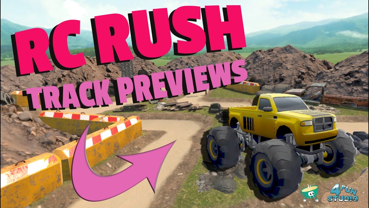 RC RUSH * Remote controlled Monster truck racing * VR * virtual reality ...