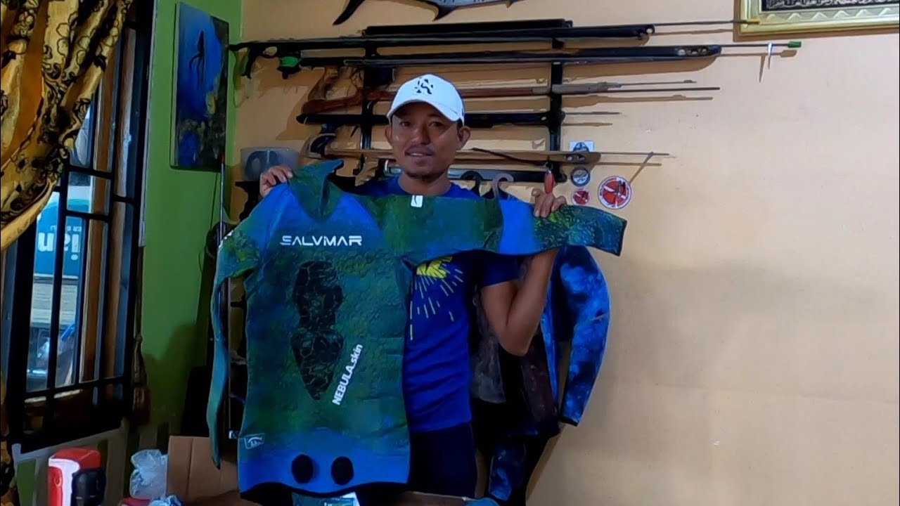 Unboxing Wetsuit Salvimar Nebula Smooth Skin | Fins Carbon Beuchat ...