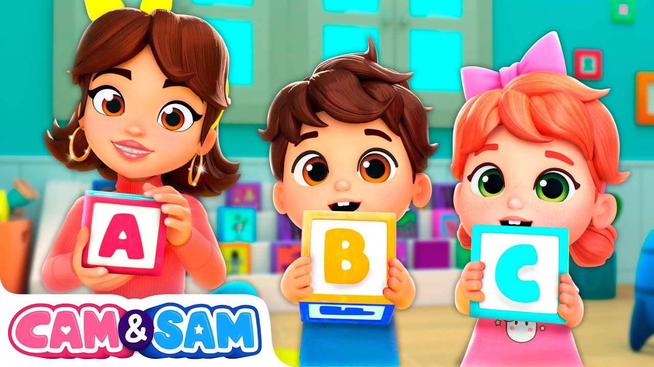 ABC Song 🔠 Learn the Alphabet | Nursery Rhymes & Kids Songs | Cam & Sam ...