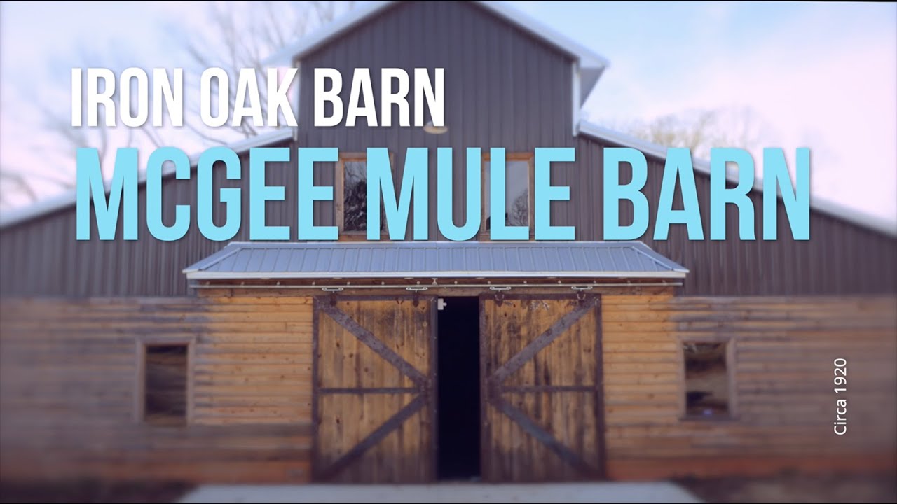 Pre-WWII Mule Barn Gets A Makeover & A New Purpose - YouTube