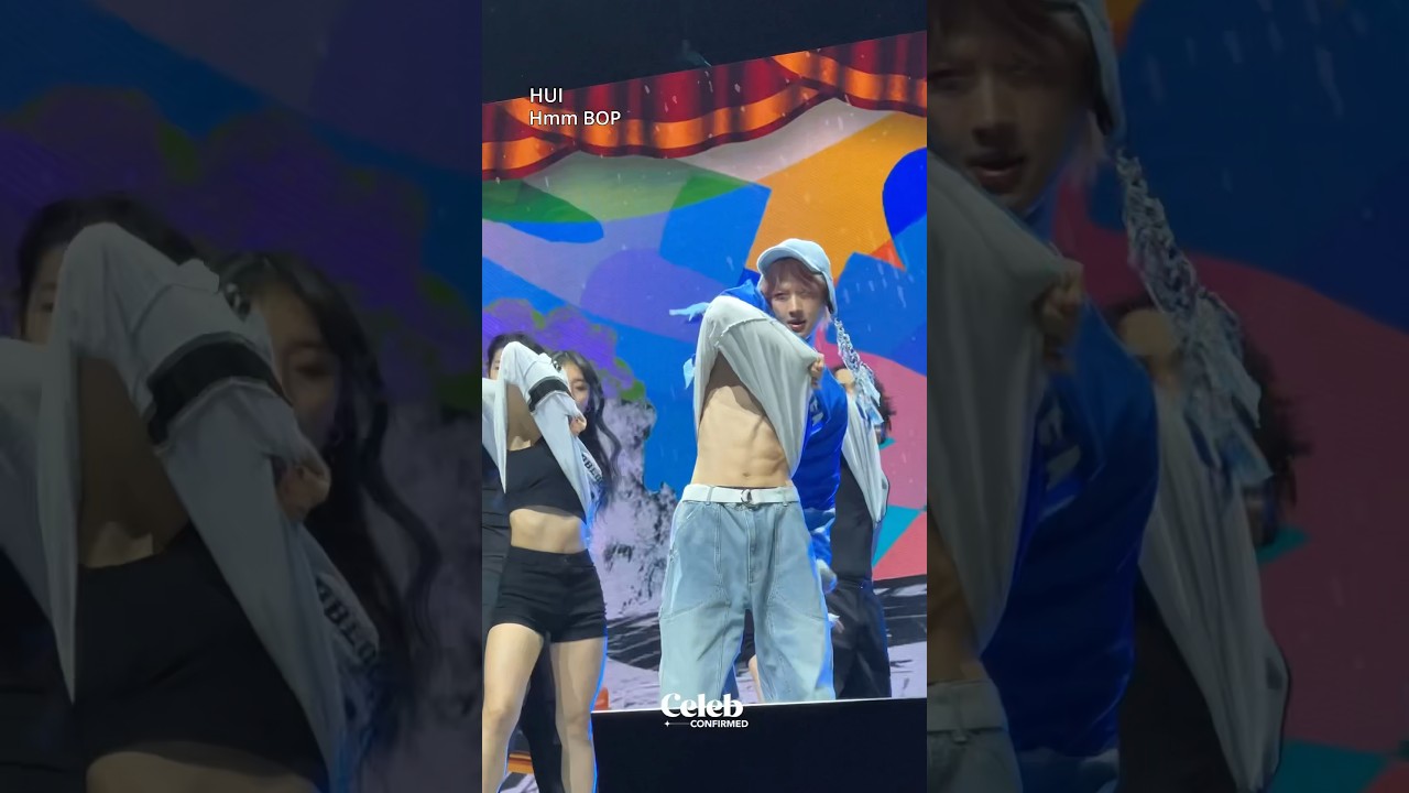 HUI performs "Hmm BOP" at his debut showcase! 🤩#HUI #Pentagon #kpop ...