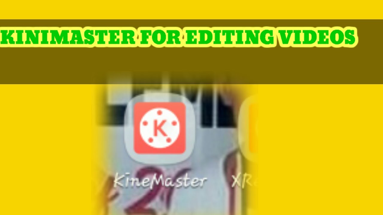 How to edit video in Kinemaster using your Android phone - YouTube