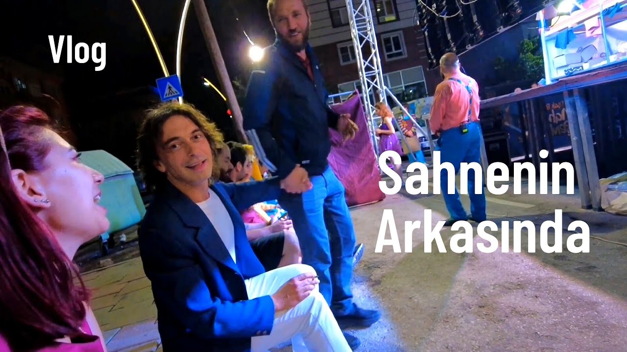 Sabah Sunucu Akşam Amele-Organizasyon Sahne arkası Vlog - YouTube