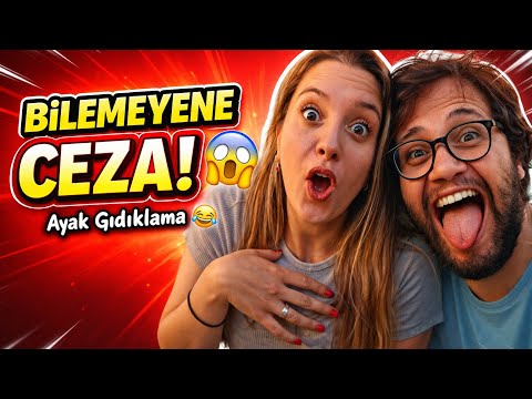 AYAK GIDIKLAMA CEZALI 😱 SORU-CEVAP OYUNU 😂 KAHKAHA GARANTİLİ 