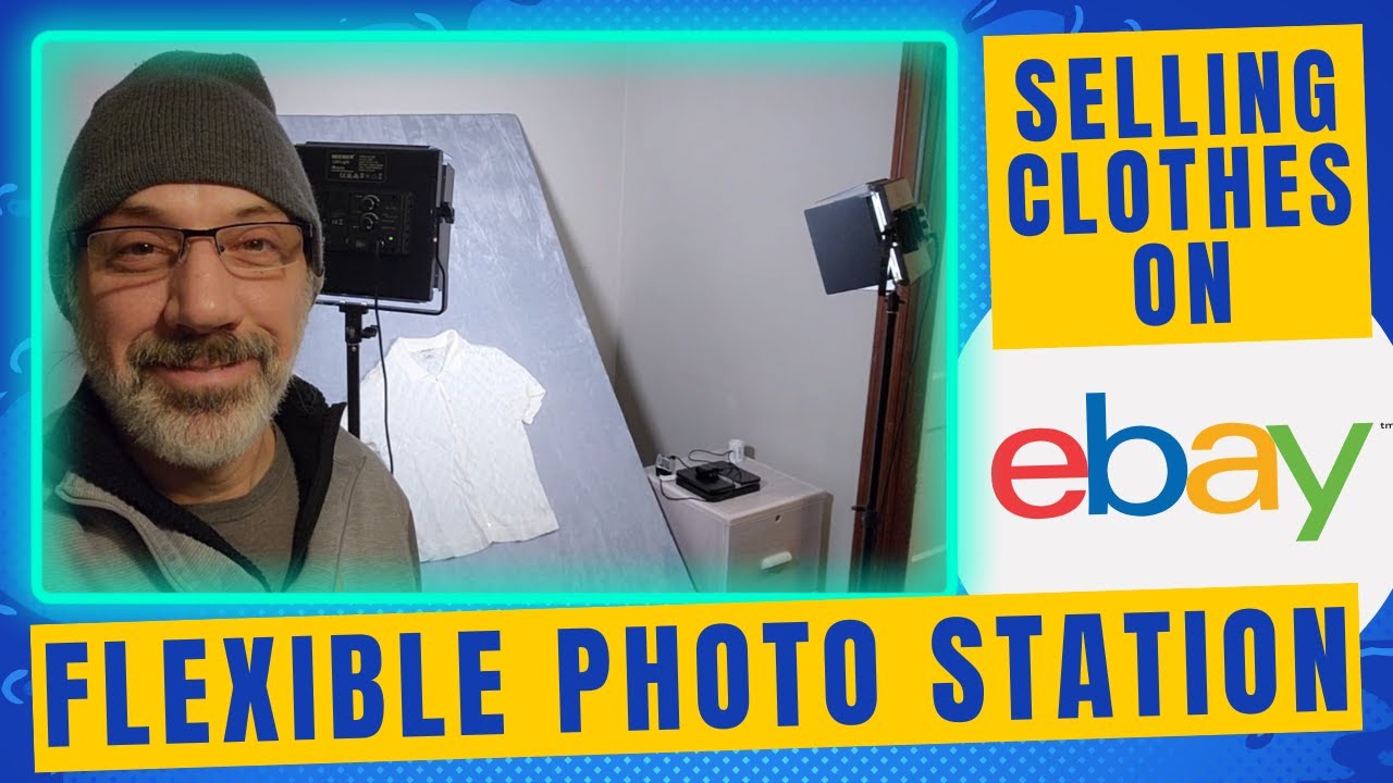 Easy Photo Station Set Up to Take Pictures of Clothes to Sell on Ebay ...