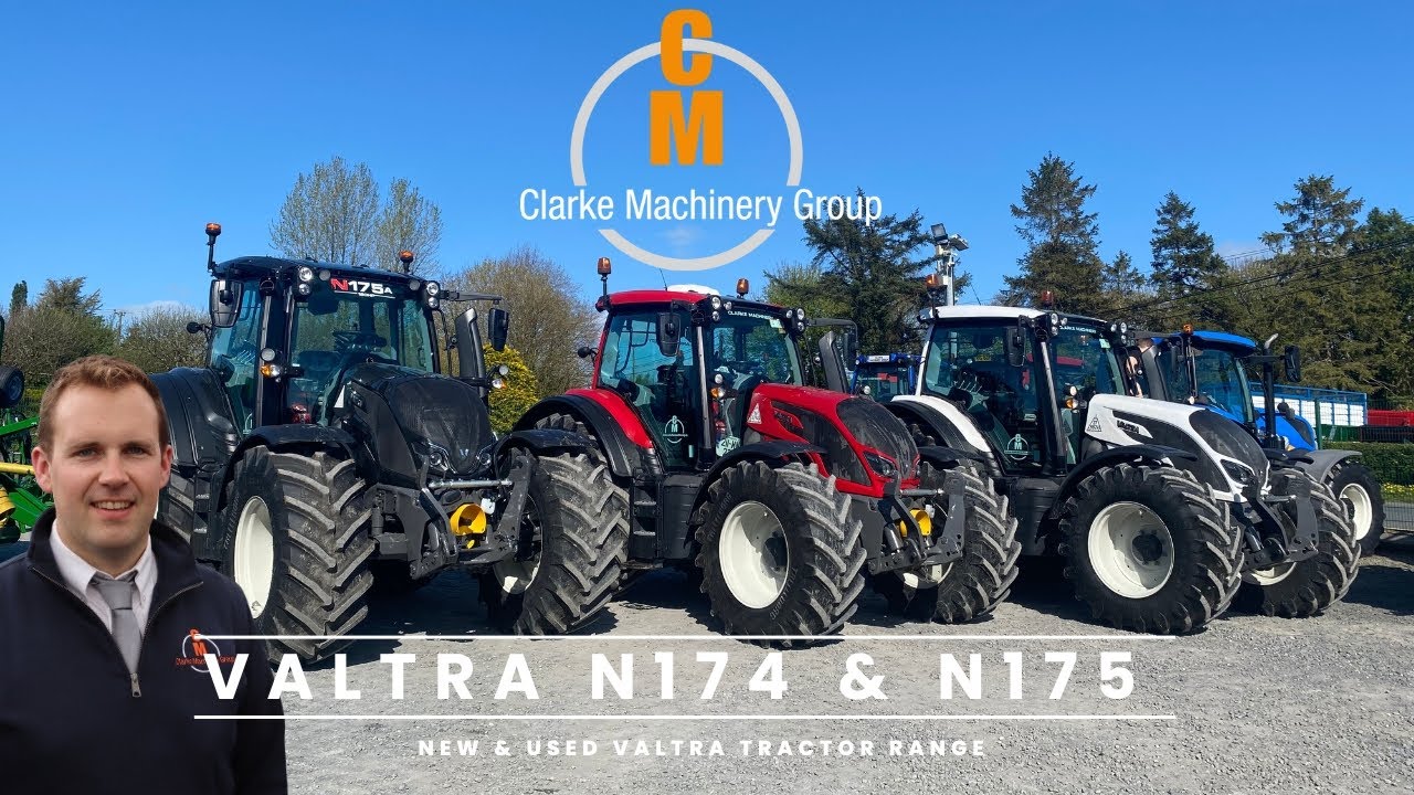 Tractor Tuesday - 2021 Valtra N174 & New Valtra N175 - YouTube